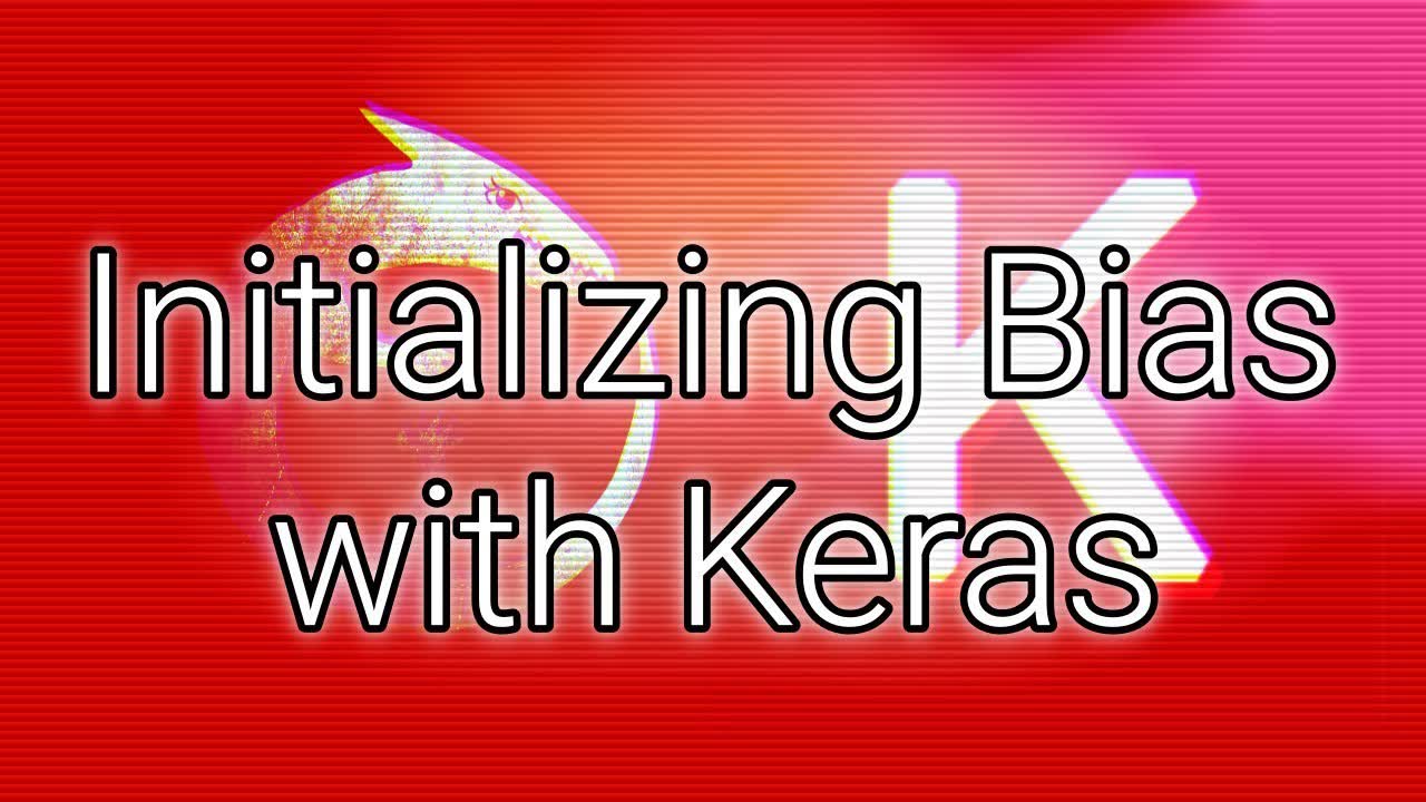 Initializing and Accessing Bias with Keras - deeplizard